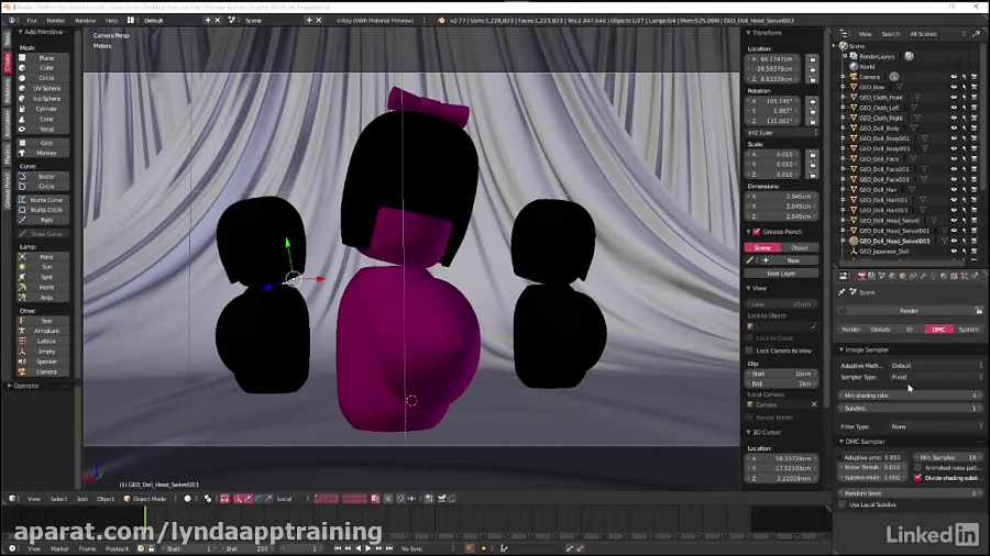 آموزش ﻿Blender - با استفاده از موتور نرخ ثابت