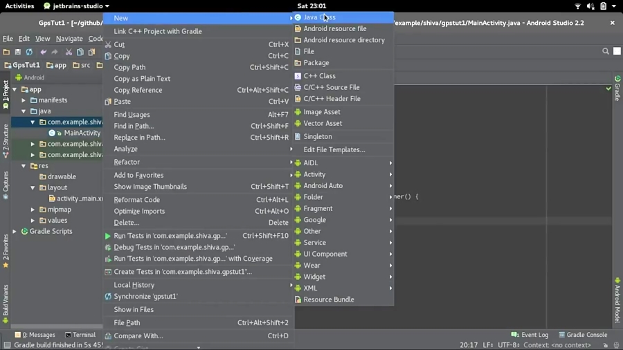 Android Simple GPS tutorial