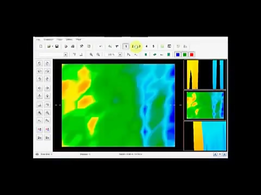 Visualizer 3D آموزش آنالیز توسط نرم افزار