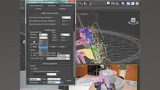 3DS Max 2012 Tutorial - Setting Render Options