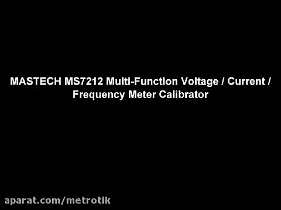 مولتی کالیبراتور دیجیتال با USB پورت مستک MASTECH MS 7212-شرکت متروتیک