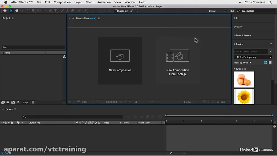 کورس ﻿After Effects - تغییر رنگ با Colorama