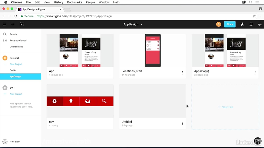 دوره ﻿UX Design - پیش نمایش زنده دستگاه