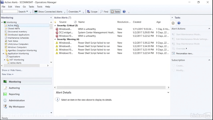 دانلود آموزش ﻿System Center 2016 - معرفی هشدارها