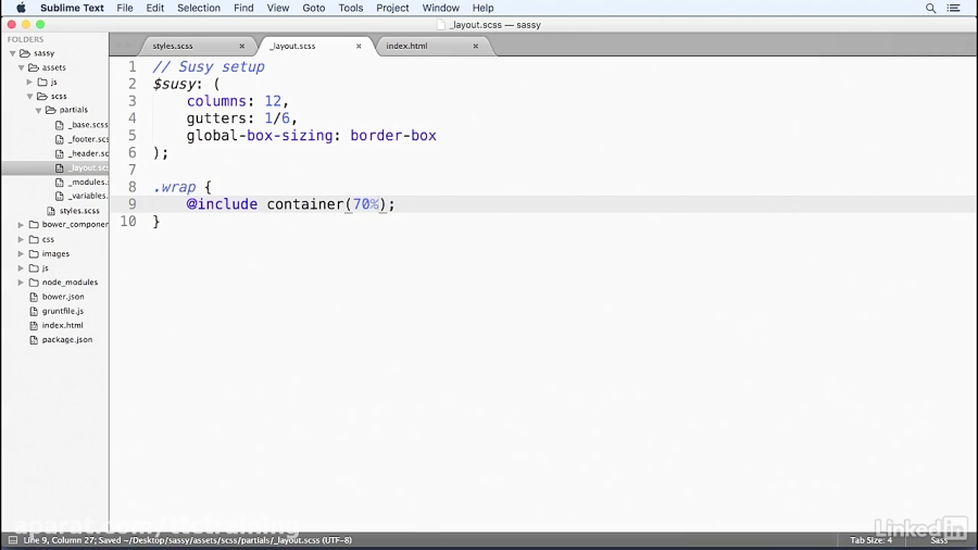 آموزش ﻿Reponsive CSS - شروع ساختار طرح شما