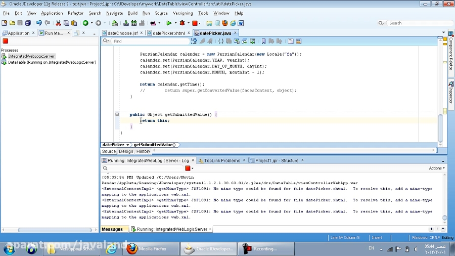 35 - ajax in JSF (part 2)﻿
