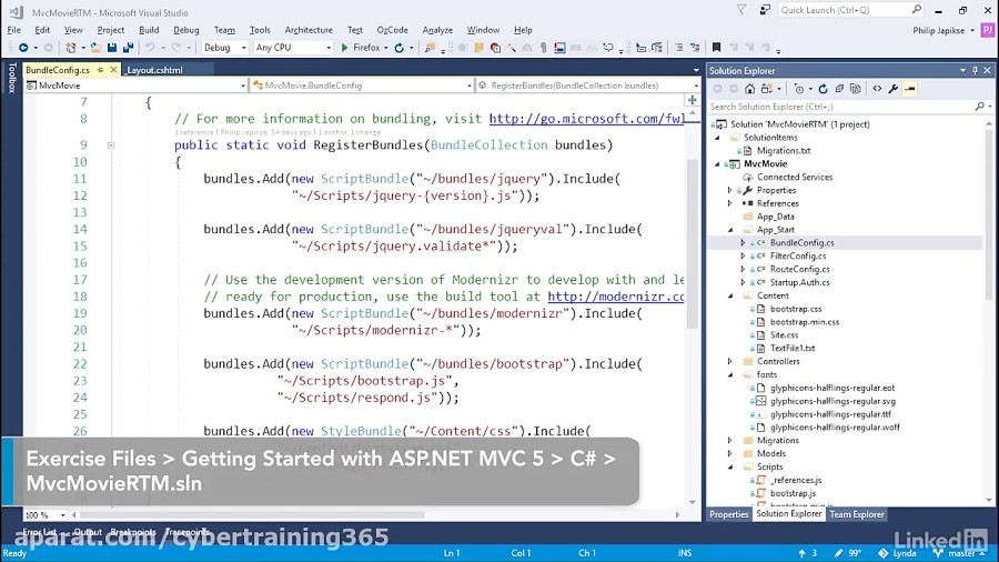 آموزش ﻿ASP.NET Core MVC - وابستگی ها را با Bower مدیریت کنید...