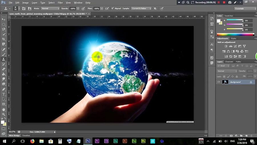 آموزش فتوشاپ به زبان ساده 2018
