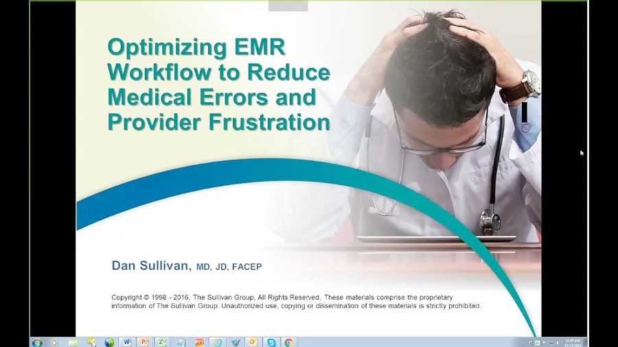 Optimizing EMR Workflow to Reduce Medical Errors