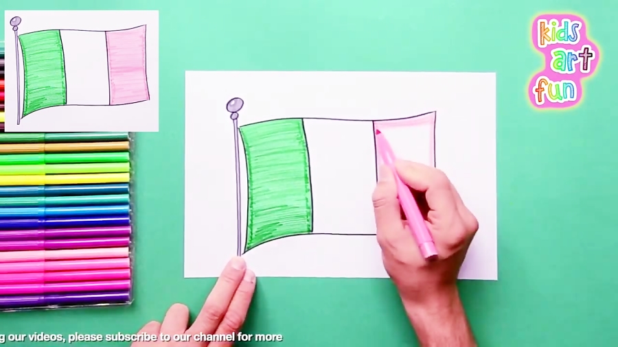 How To Draw Newfoundland Tricolour Flag