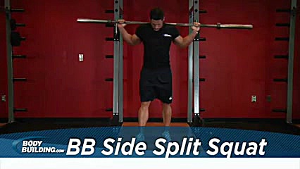 Barbell Side Split Squat 2