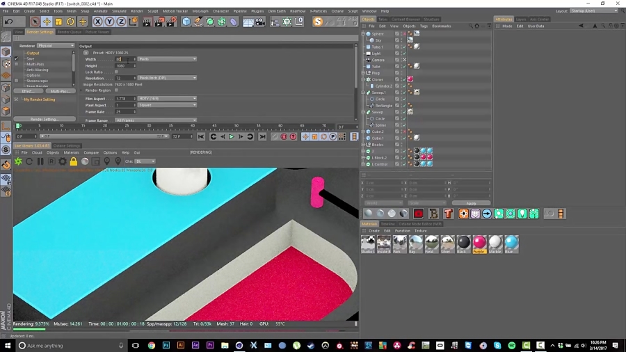 Cinema 4D Tutorial - Converting Physical Renderer Scenes for Octane Render