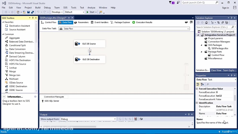 فیلم یادگیری SQL Server Integration Services (SSIS)