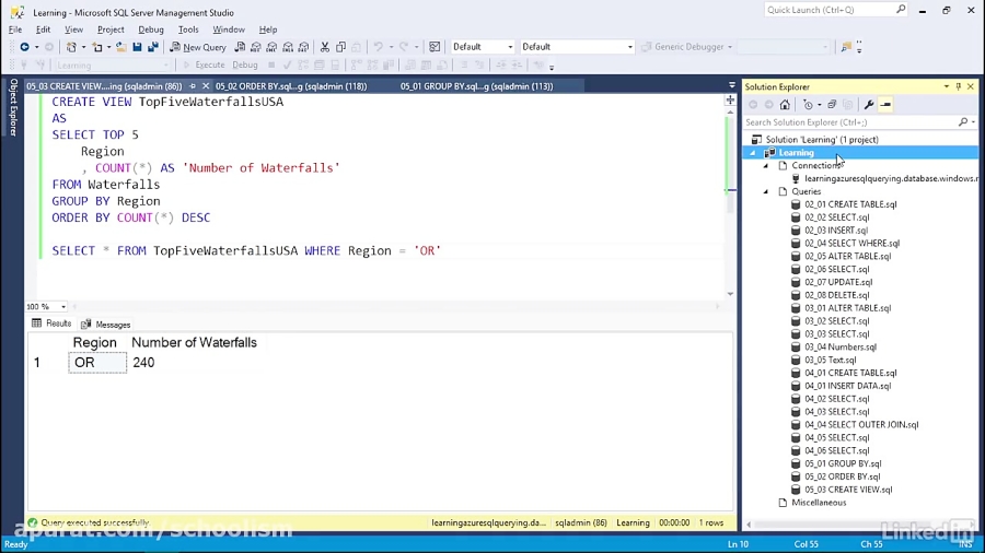 دانلود کورس ﻿Azure SQL - ایجاد USER