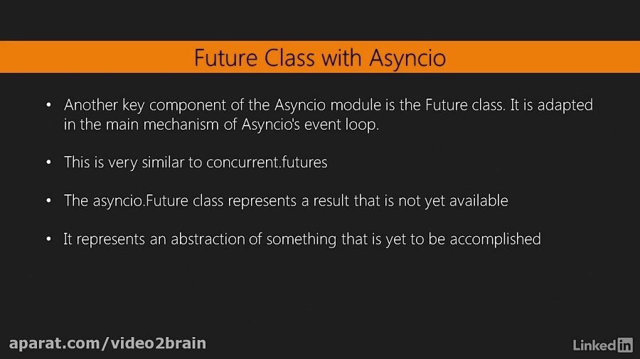 دانلود کورس ﻿Python - معامله با Asyncio و آینده