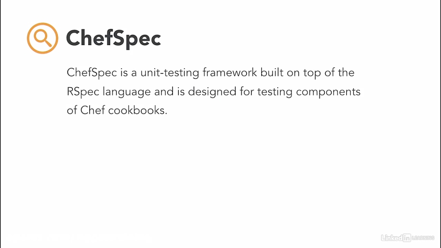 کورس ﻿Chef - RSpec و ChefSpec