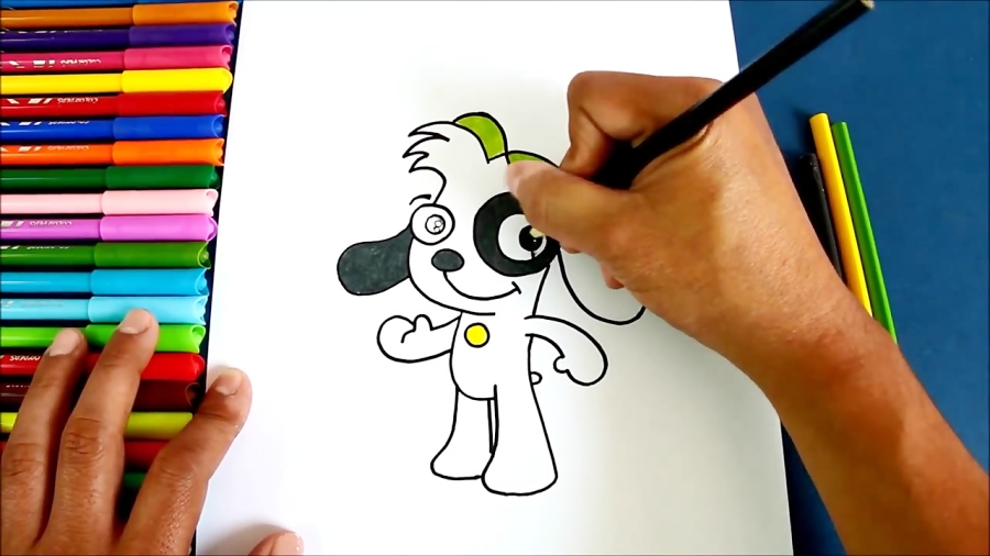 How to draw Doki easy