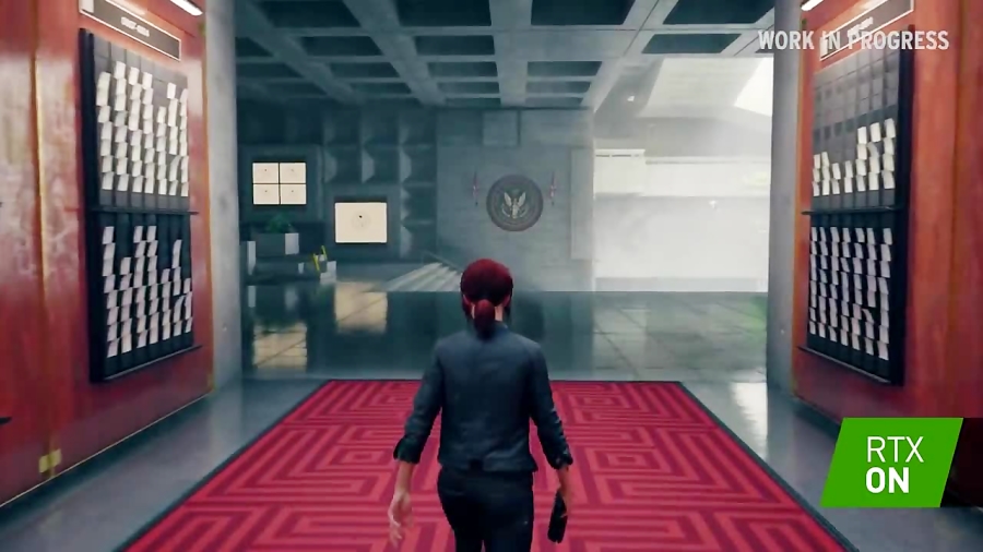 Control: GeForce RTX Real-Time Ray Tracing Demo - GDC 2019