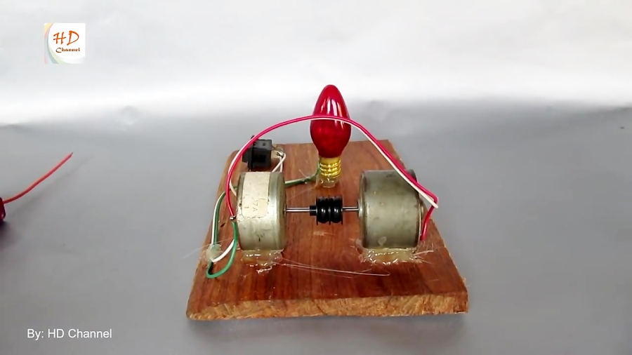 Free energy project easy - How to make free energy light bulb 12V with ...