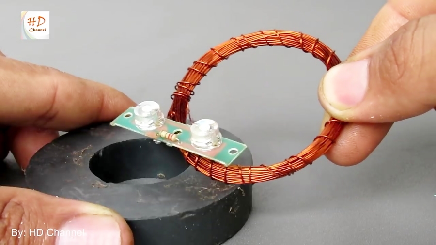 How to make free energy light with wire copper generator at home 2018