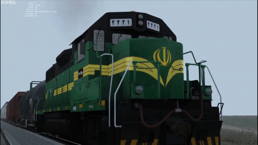 Train Simulator - Iran GP38-2 Eskine اسکین ایرانی