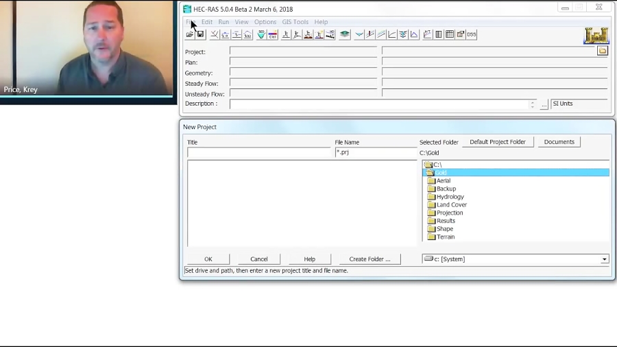HEC-RAS Basics Part 2 of 7: 2D Flow Areas and Refinement Regions