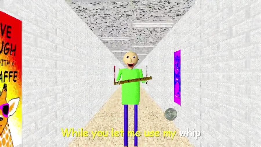 BALDI'S BASICS SONG (YOU'RE MINE) | LYRIC VIDEO | DAGames