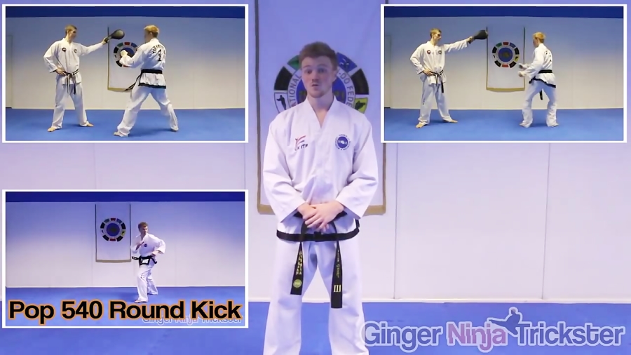 Taekwondo 720 Roundhouse Kick Tutorial (Cheat 900) | GNT How to