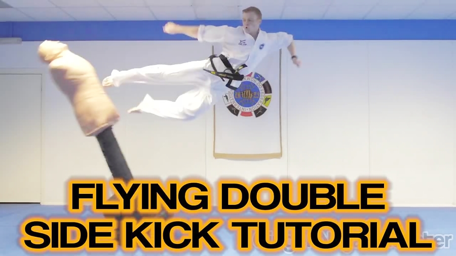 Flying/Jump Double Side Kick Tutorial | GNT How to