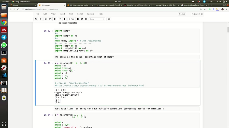 numpy و matplotlib آموزش برنامه نویسی پایتون استفاده از کتابخانه های