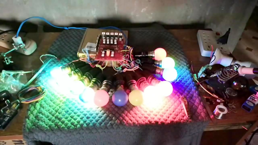 DIY MASSIVE 12000 WATTS 230V PROGRAMMABLE LIGHTING SETUP 12 CHANNEL