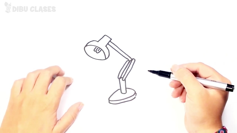 Como dibujar un Lámpara paso a paso | Dibujo fácil de Lámpara