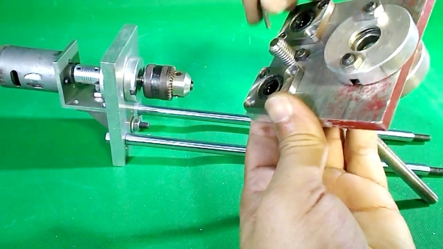 Homemade Wood Metal Mini Lathe Project