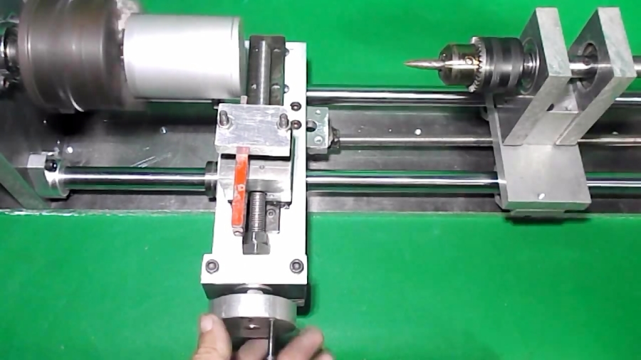 DIY Tail Stock Mini Wood Homemade Tailstock Metal Lathe