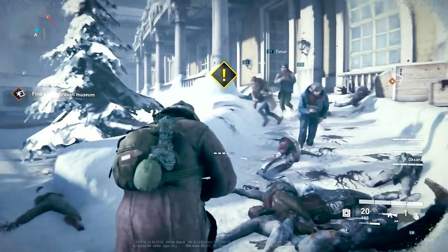 WORLD WAR Z Walkthrough Gameplay Part 6 - MOSCOW (WWZ Game)