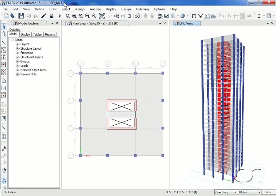 ETABS - 21 Performance-Based Design: Watch