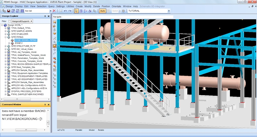 How to model piping slope and vent and drain in pdms Sp12.1