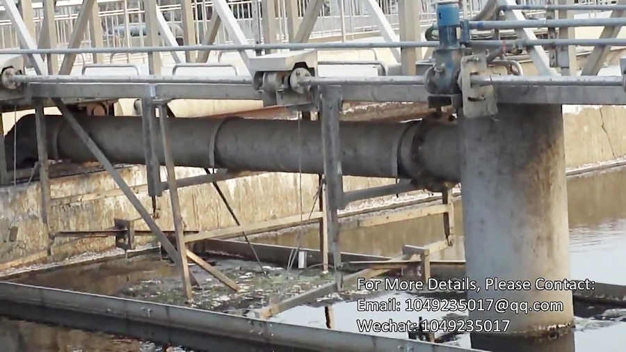 Longitudinal Vacuum Sludge Suction Scraper Bridge for Rectangle