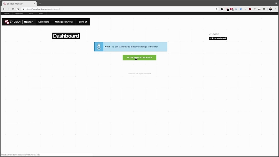 Introduction to Shodan Monitor