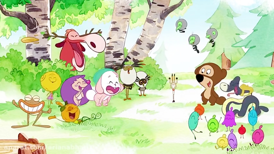 کارتون Gigglebug and Friends قسمت 9
