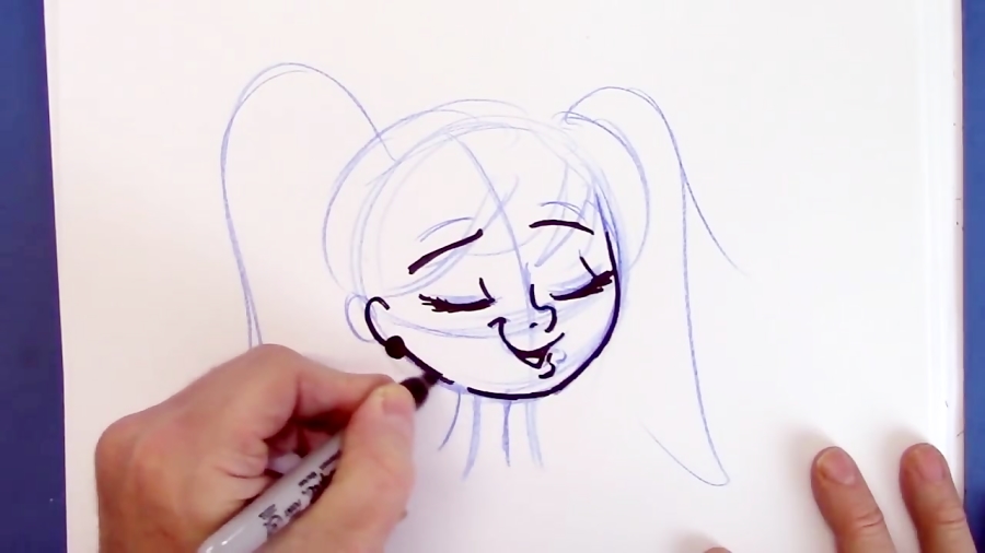 How to Draw Expressions for Cartoons - Step by Step