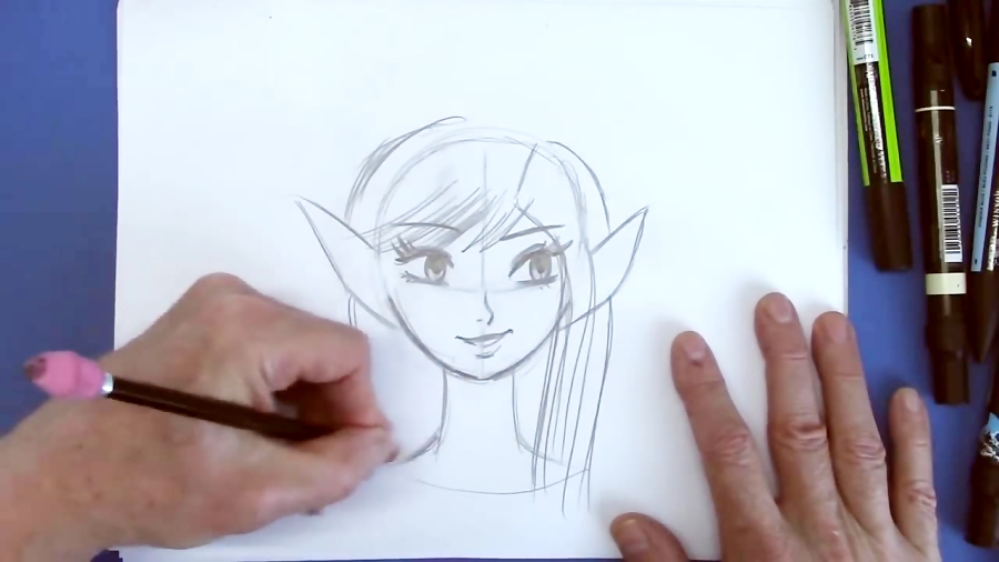How to Draw a Princess - Easy - Character Design