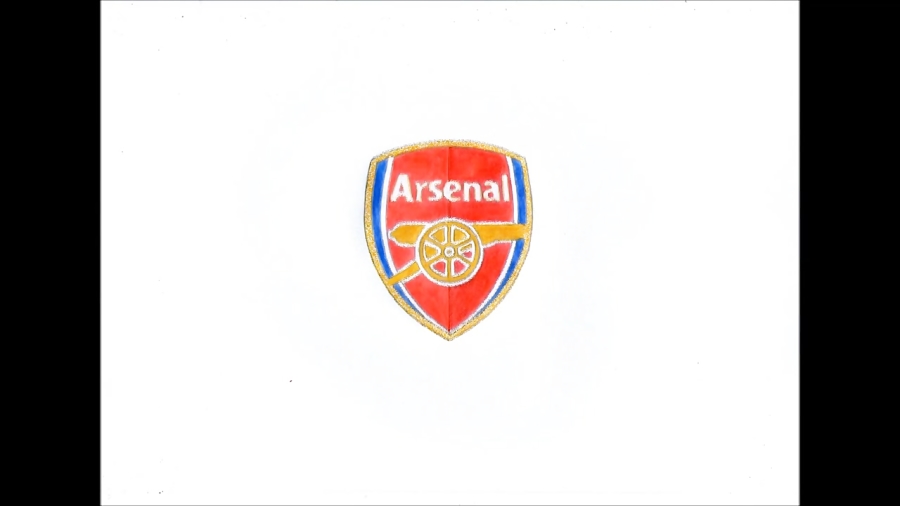 How to Draw the Arsenal Logo (FC)