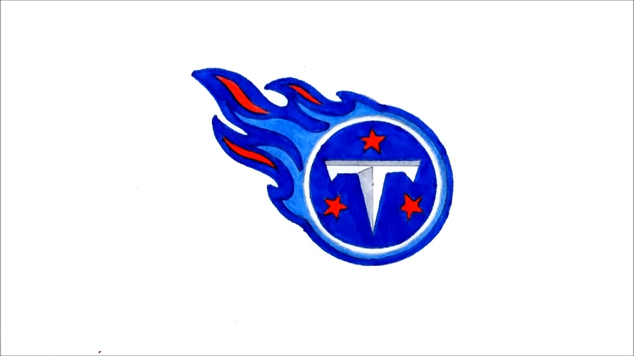 How to Draw the Tennessee Titans Logo (NFL)