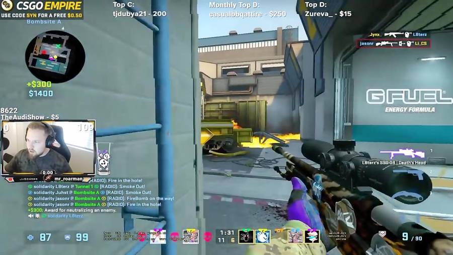 SHROUD MAD AT IEM CSGO EVENT! SCREAM HITS A BEAUTY! CS:GO Twitch Clips