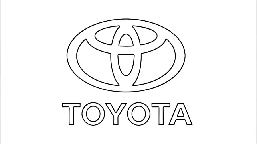 How to Draw the Toyota Logo