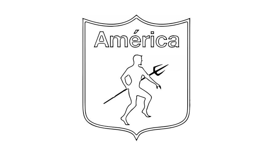 How to Draw the América de Cáli Logo