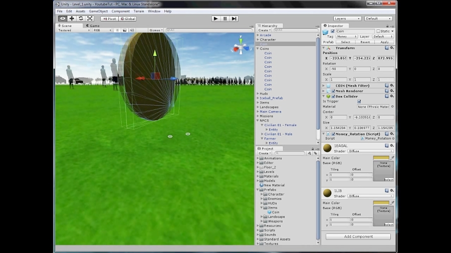 Unity 3D Tutorial Part 93: Random Spawning And Tag Collision