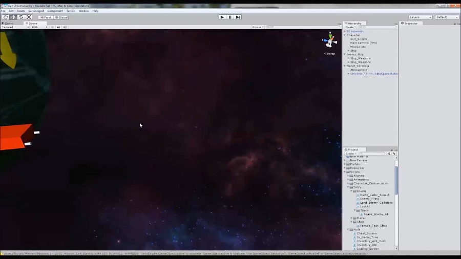 Unity 3D Tutorial Part 133 Space: A.I Waypoint Movement