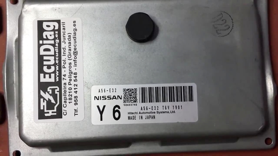 IMMO OFF ECU HITACHI A56 NISSAN MICRA K13 CON EMULADOR